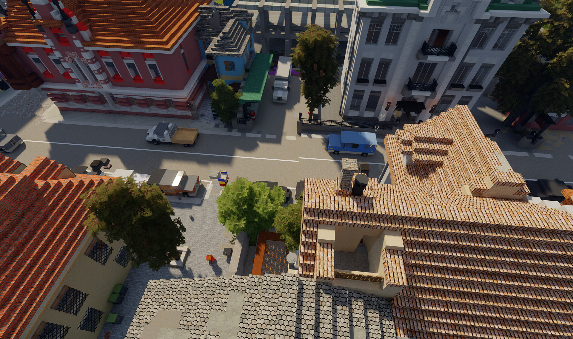 Romania Project (Peles castle and city) Minecraft Map