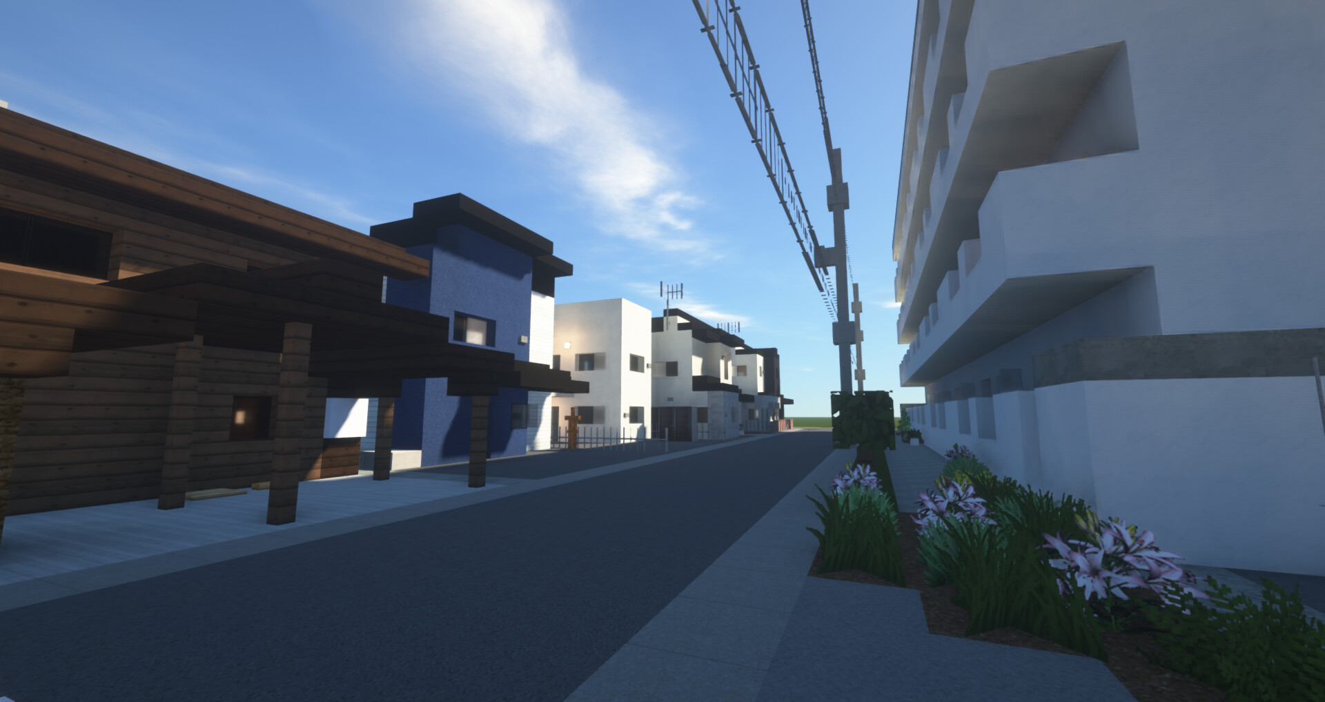 Minimalist small street of Japan #2, Morioka, Iwate prefecture ...