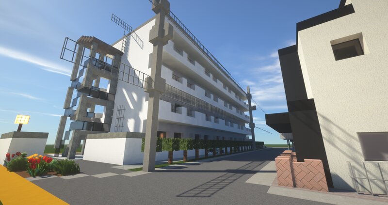 Minimalist small street of Japan #2, Morioka, Iwate prefecture ...