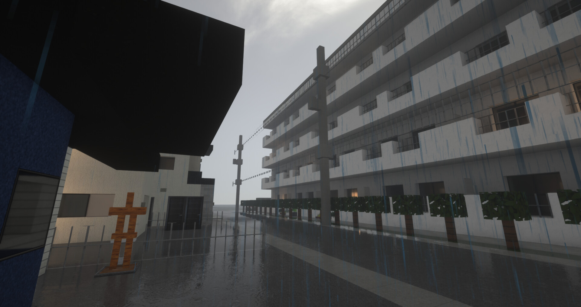 Minimalist small street of Japan #2, Morioka, Iwate prefecture ...