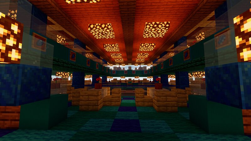 My new cruise ship (MS Emerald) Minecraft Map