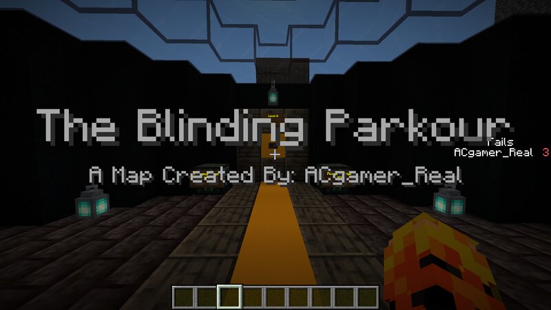 The Blinded Man (Blind Parkour) [1.19] Minecraft Map