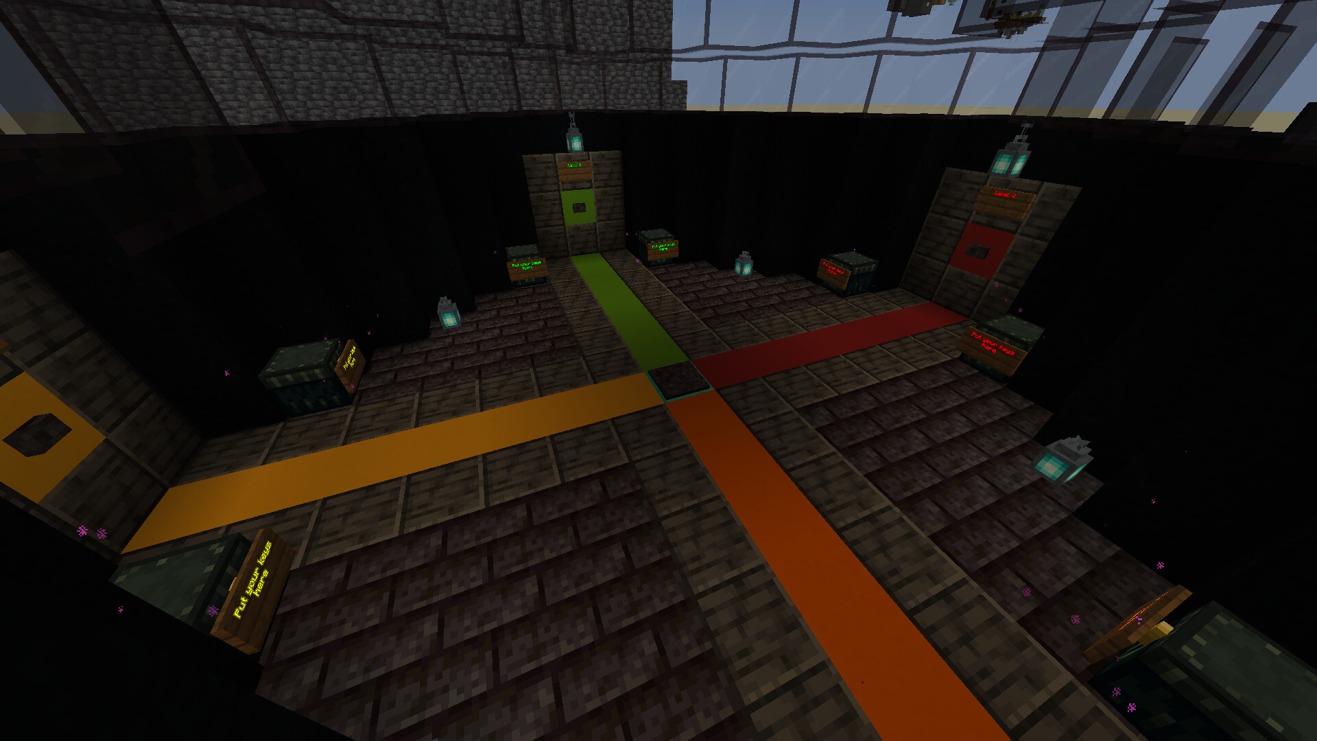 The Blinded Man (Blind Parkour) [1.19] Minecraft Map