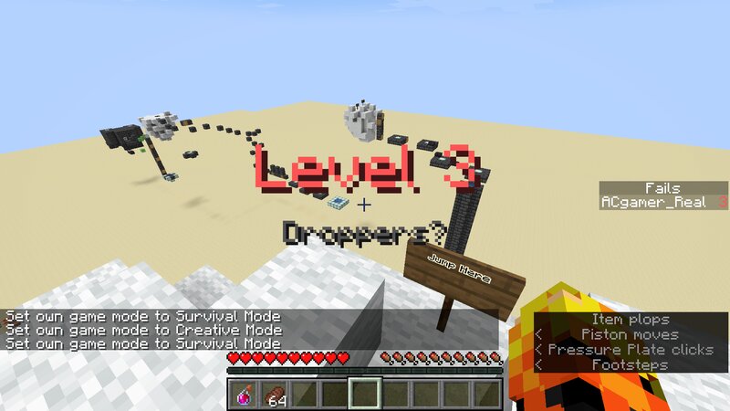 The Blinded Man (Blind Parkour) [1.19] Minecraft Map