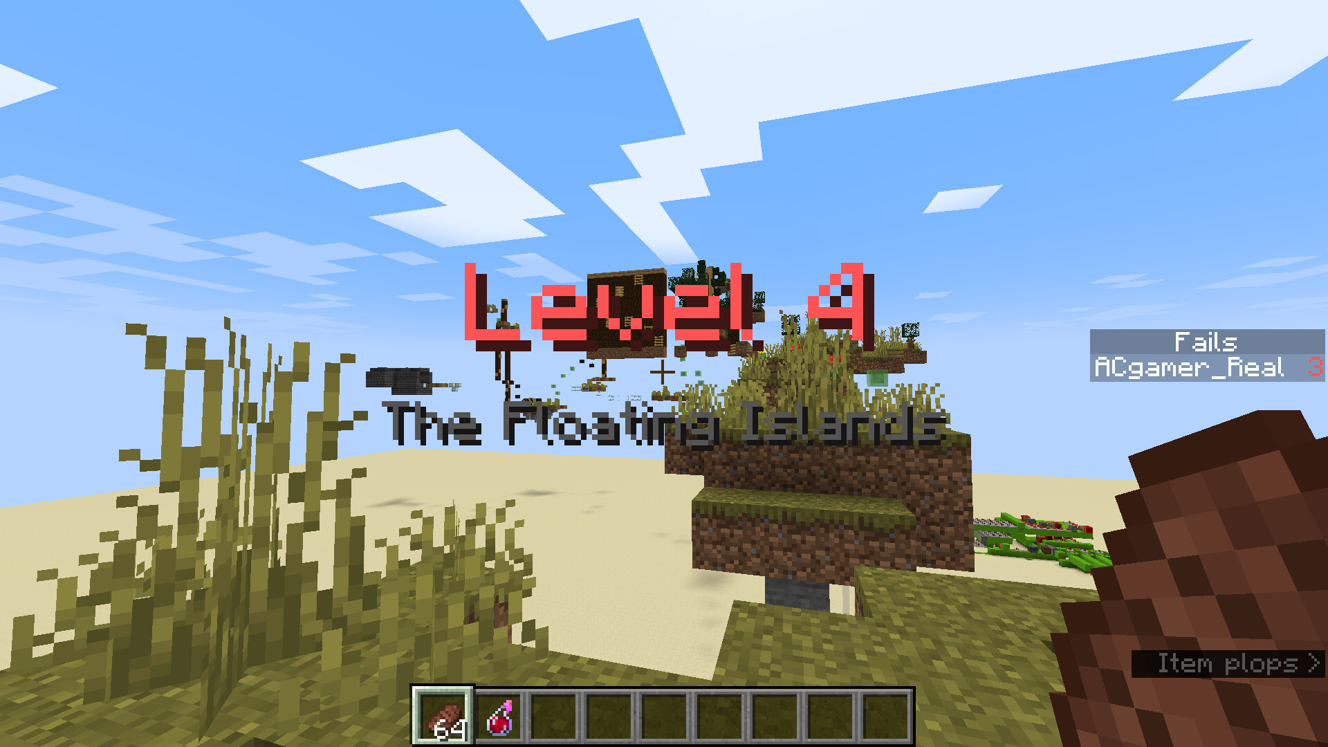 The Blinded Man (Blind Parkour) [1.19] Minecraft Map