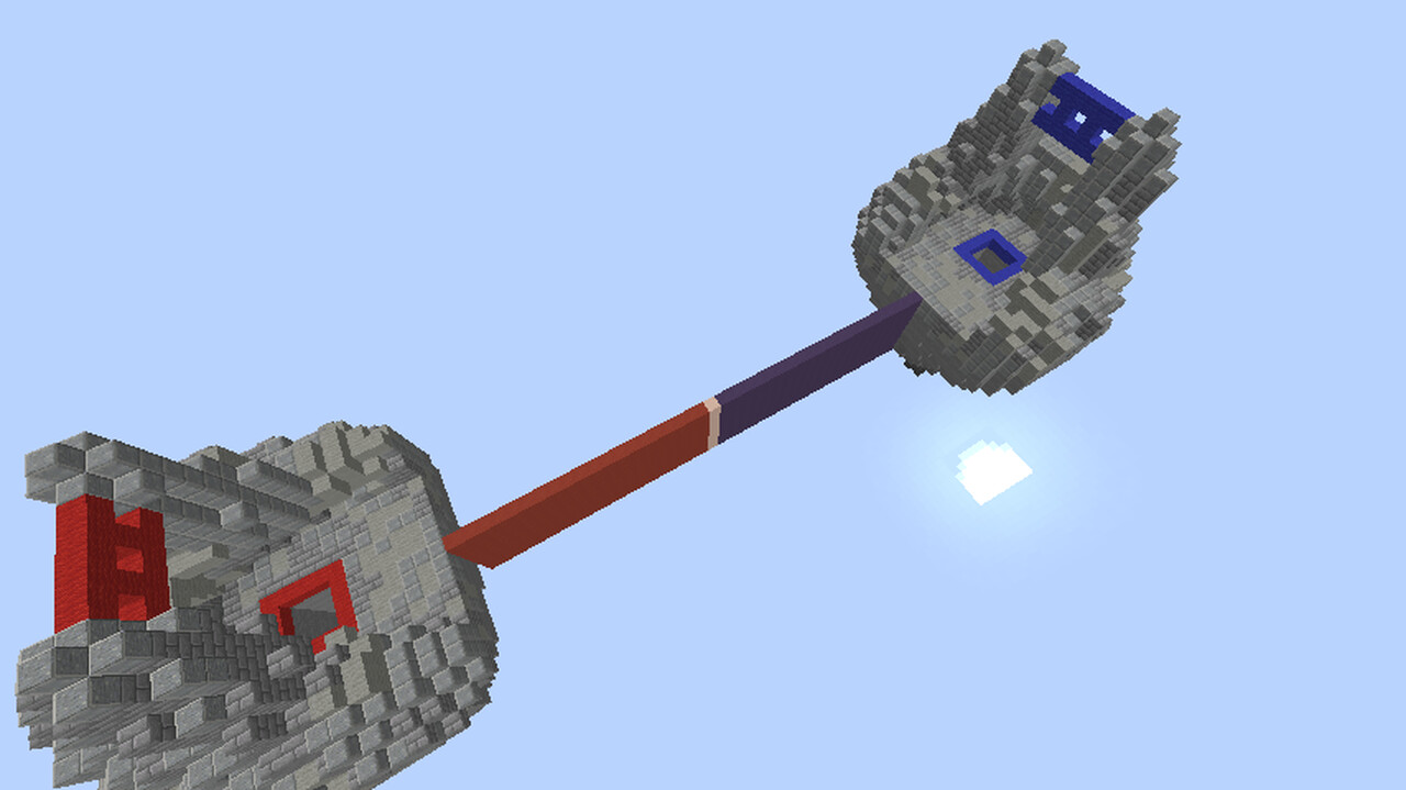 The Bridge Map (creative works) Minecraft Map