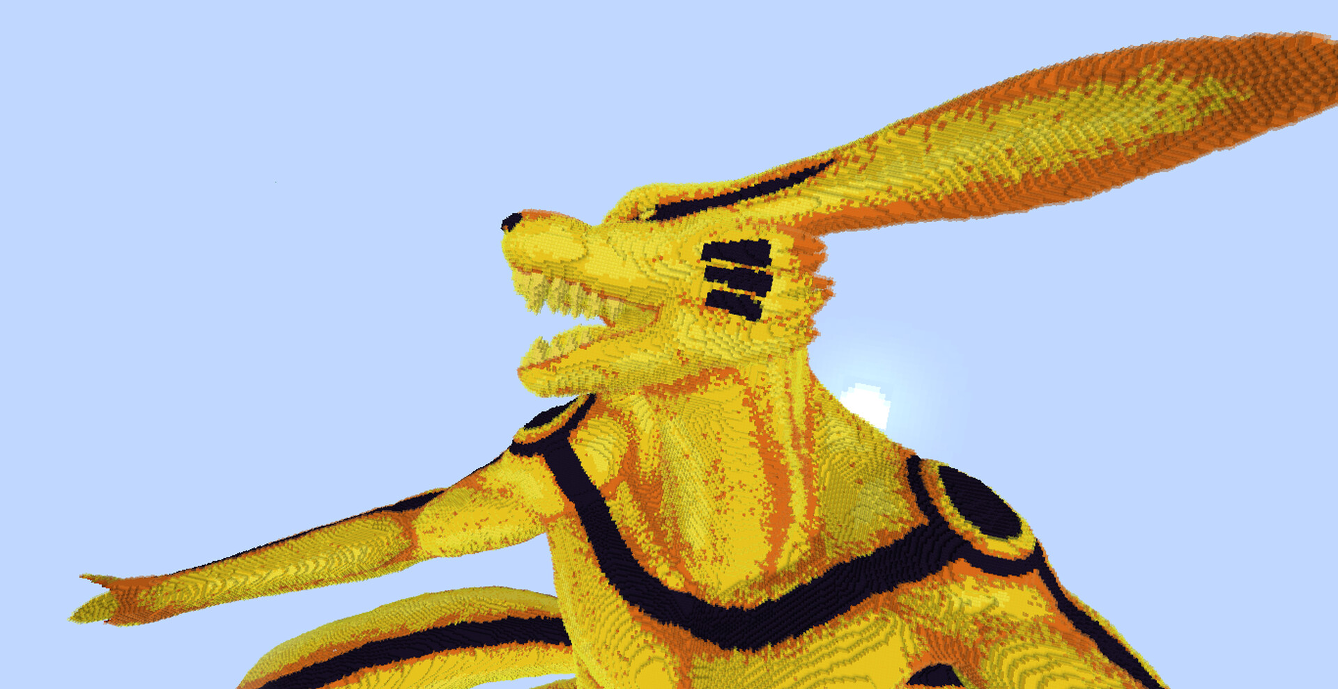 Kurama and Susanoo - NARUTO Shippuden Minecraft Map