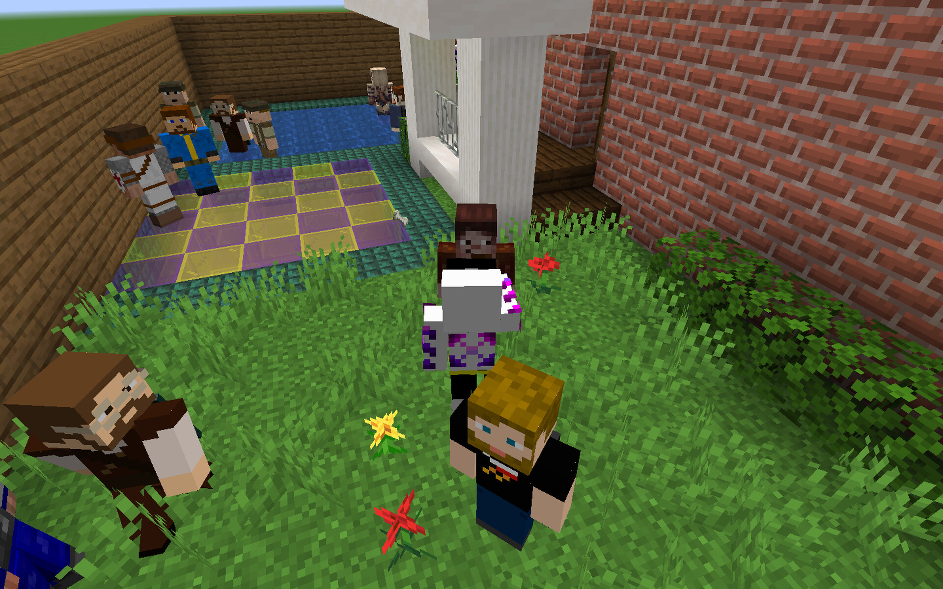 Suburban House Sandbox Minecraft Map