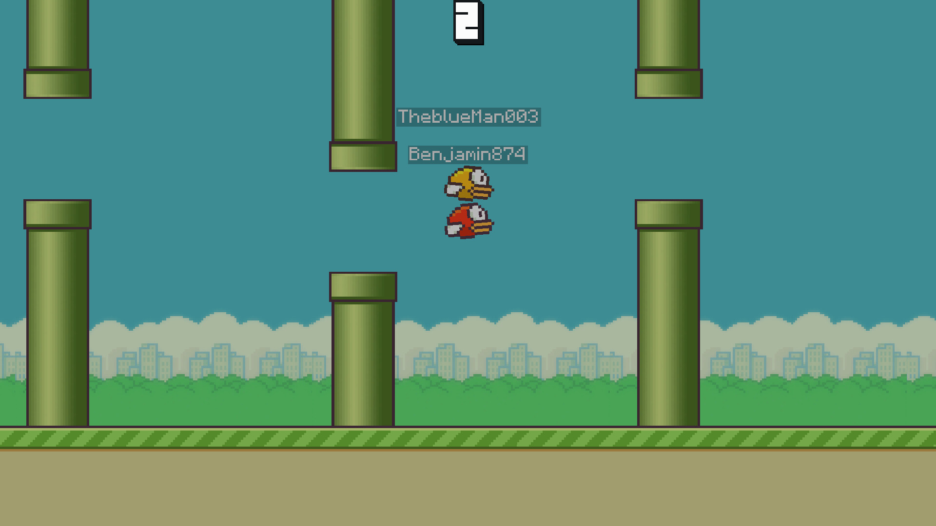 Flappy Bird Minecraft Map