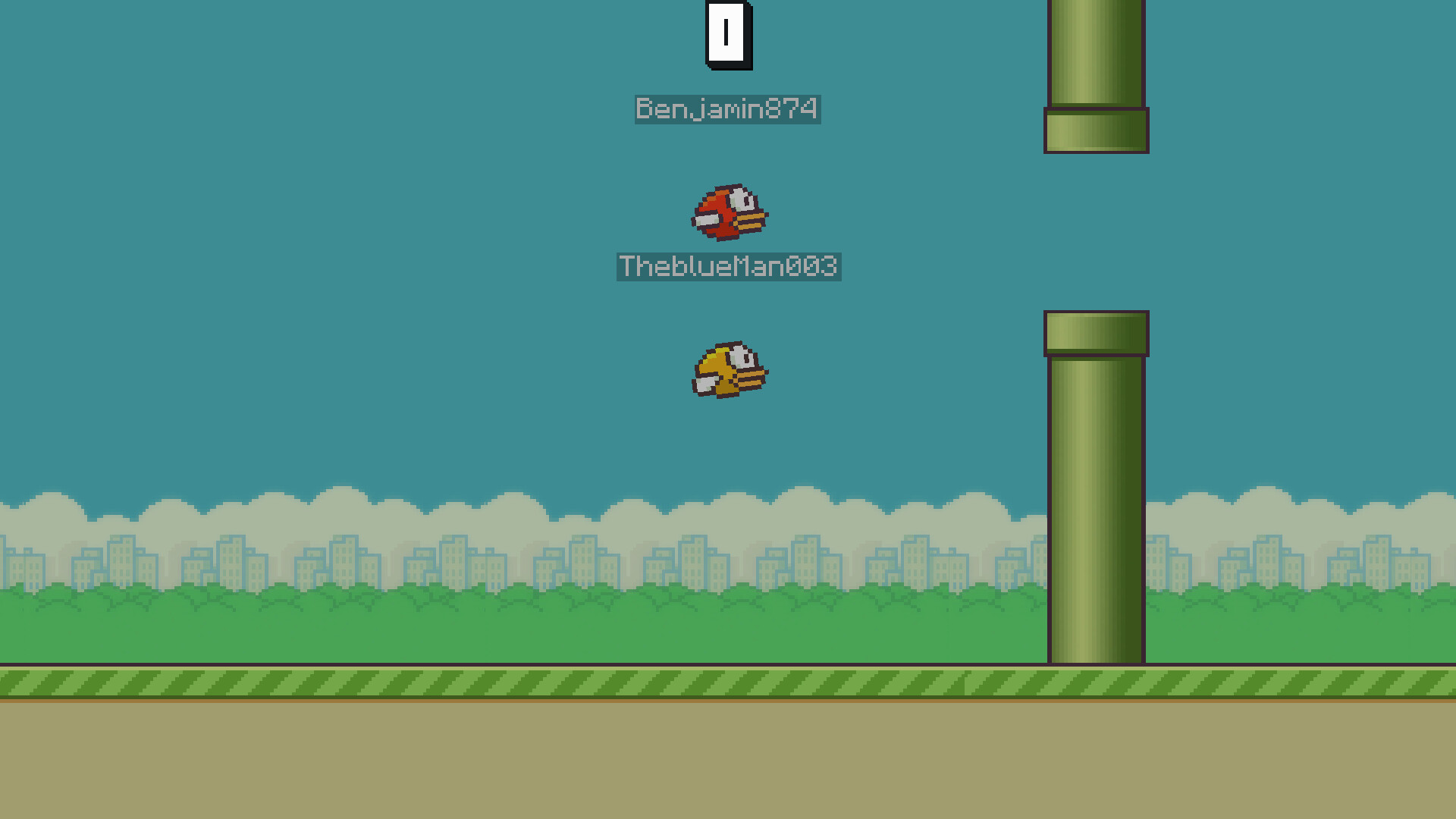 Flappy Bird Minecraft Map