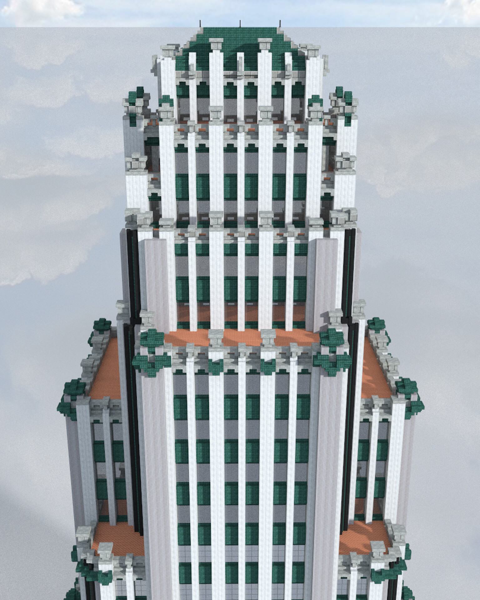 Art Deco Skyscraper Minecraft Map
