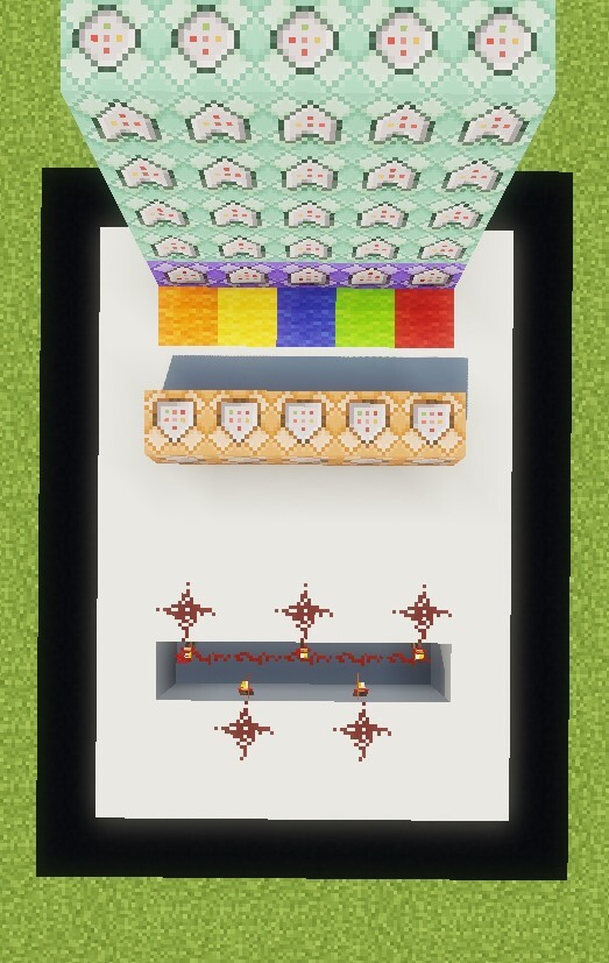 Command blocks for Shooting game Minecraft Map