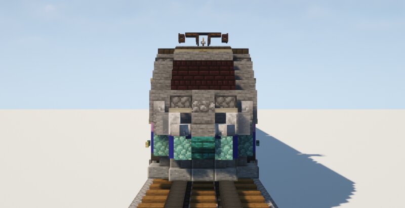 1.5:1 Scale TGV Duplex High Speed Train Minecraft Map