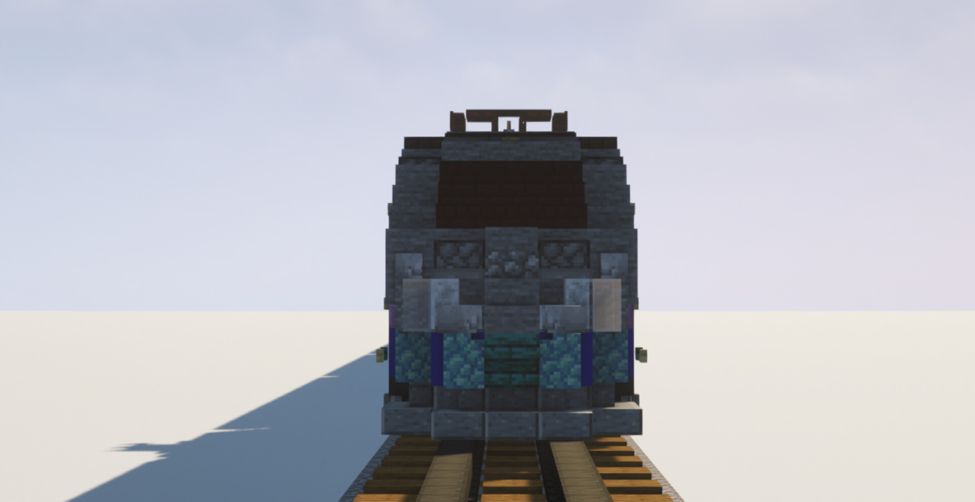 1.5:1 Scale TGV Duplex High Speed Train Minecraft Map