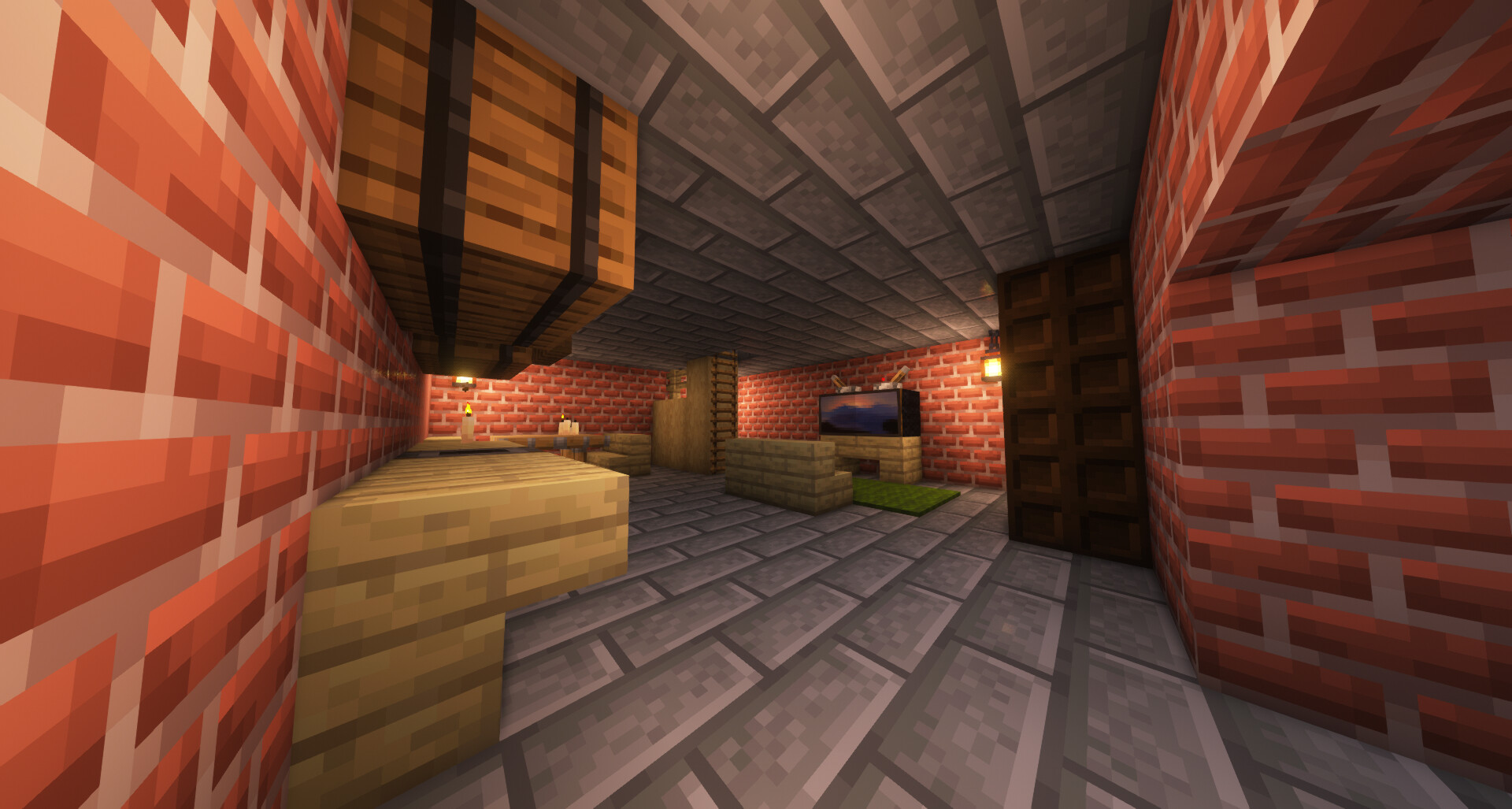 Basic Medium House Minecraft Map