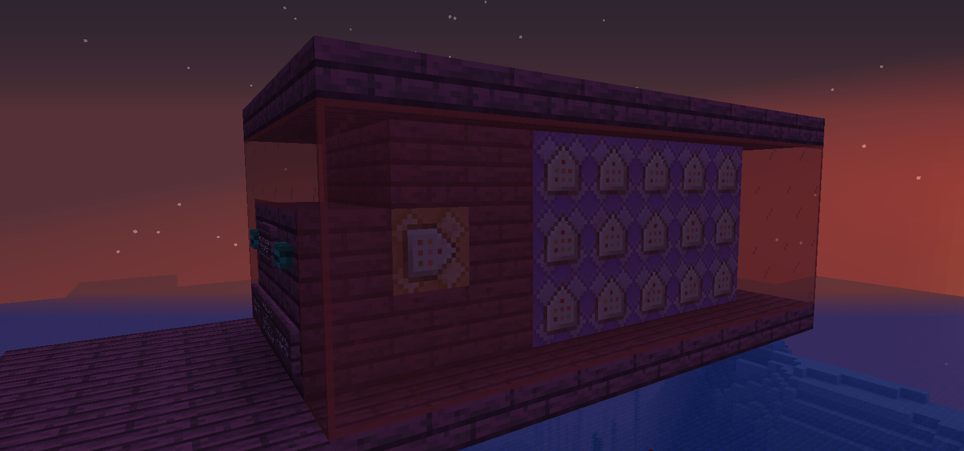 Nether.. But in Overworld. Minecraft Map