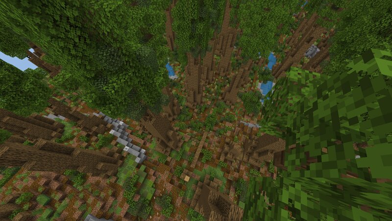 The Forest Moon Of Endor (Star Wars Episode VI) Minecraft Map