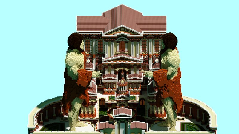 Roman Spawn Minecraft Map