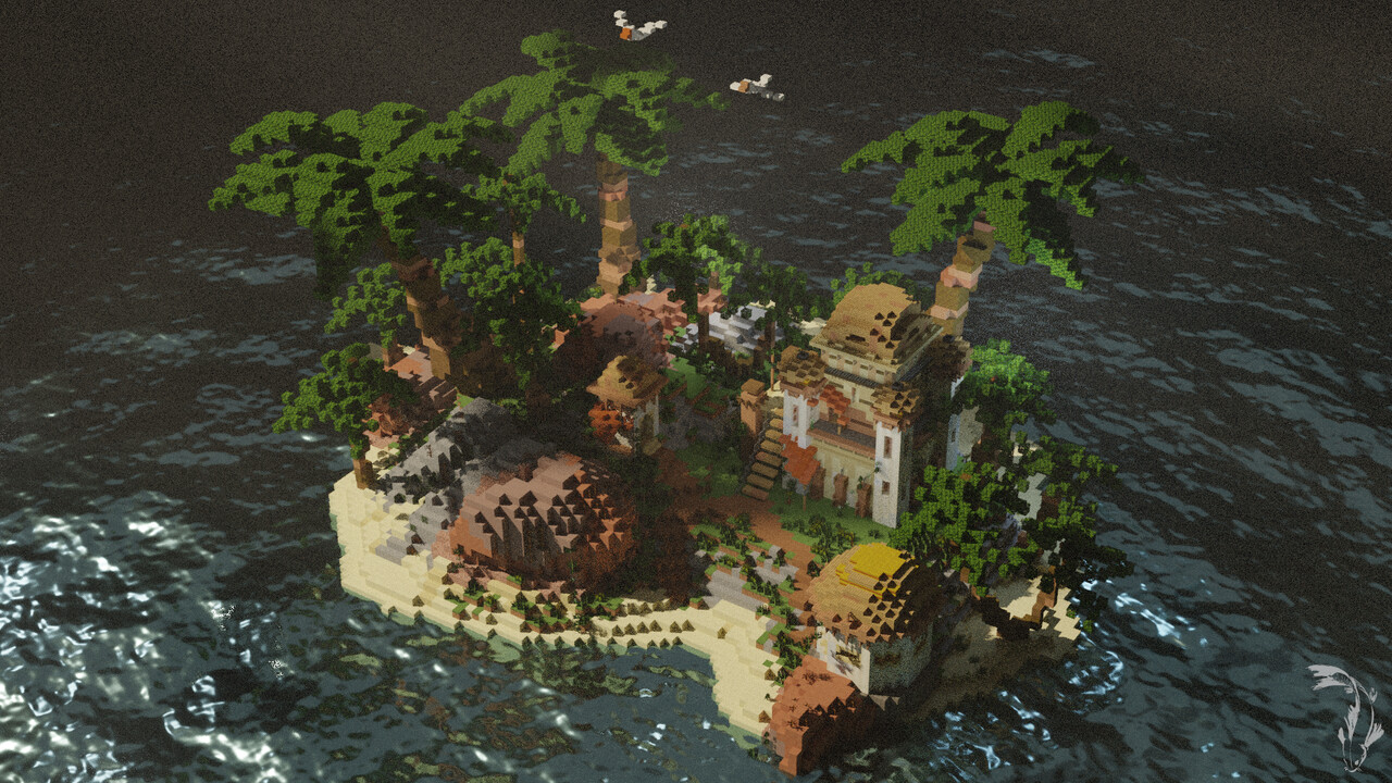 Tropical Island Minecraft Map