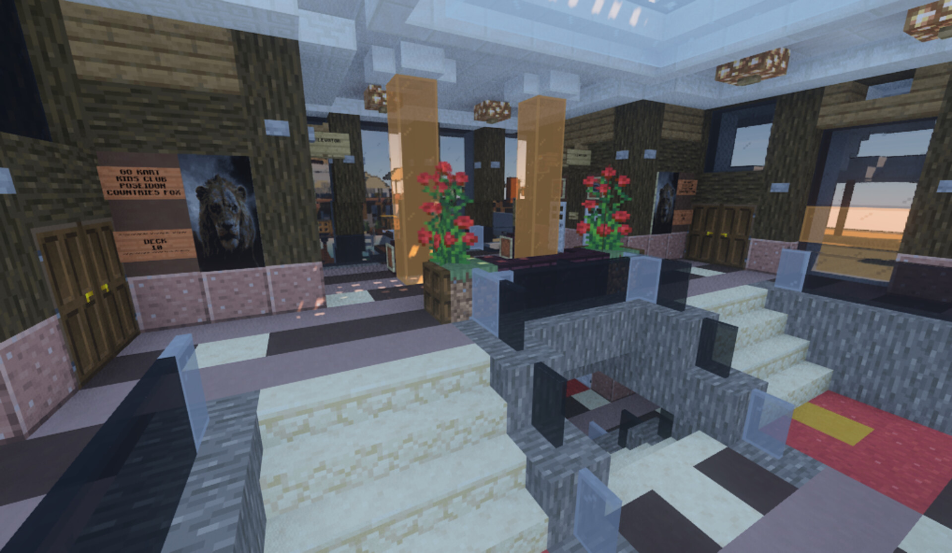 MS SCAR [FULL INTERIOR] Minecraft Map