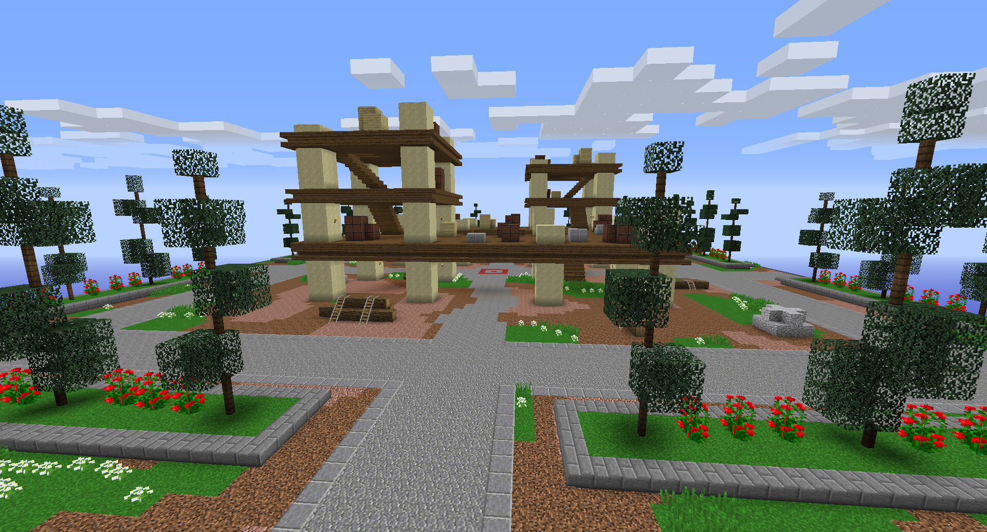 Construction Site KOTH [100x100] Minecraft Map