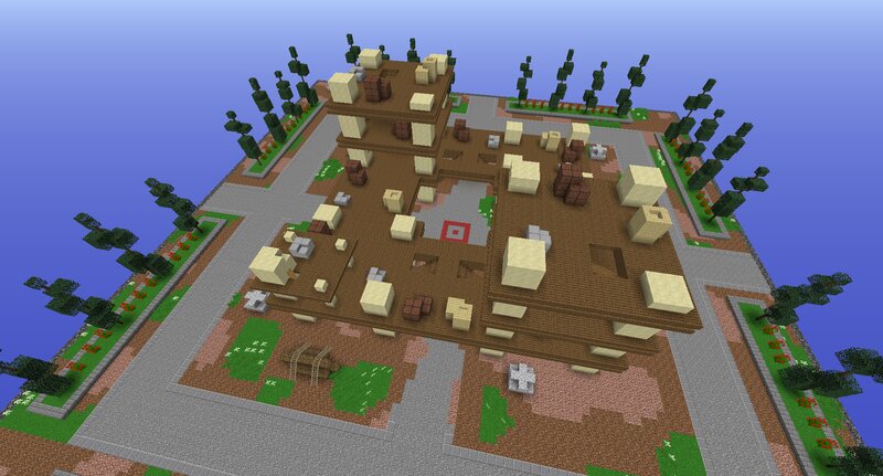 Construction Site KOTH [100x100] Minecraft Map