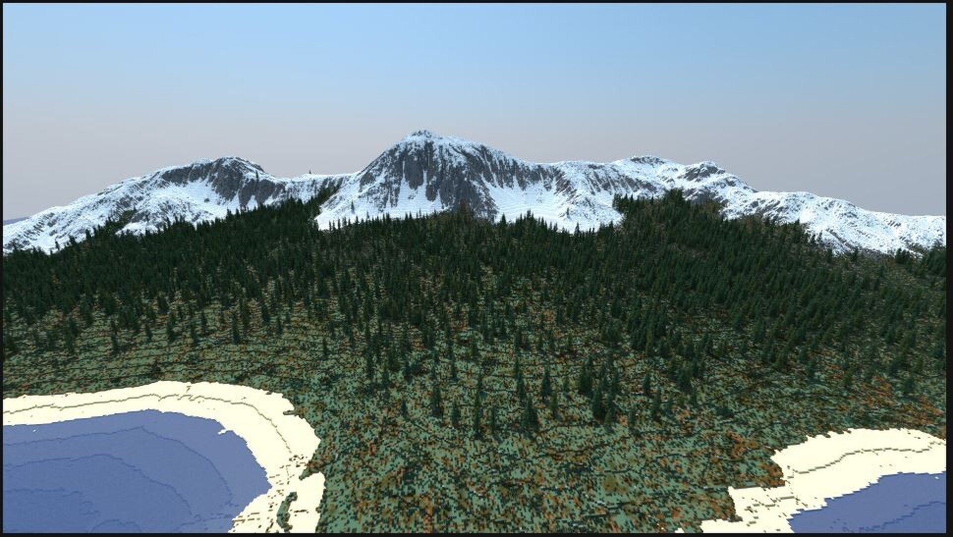 Example Ice World Minecraft Map