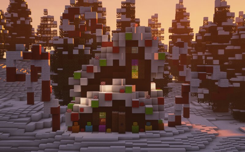 Gingerbread House | The Loft MC Minecraft Map
