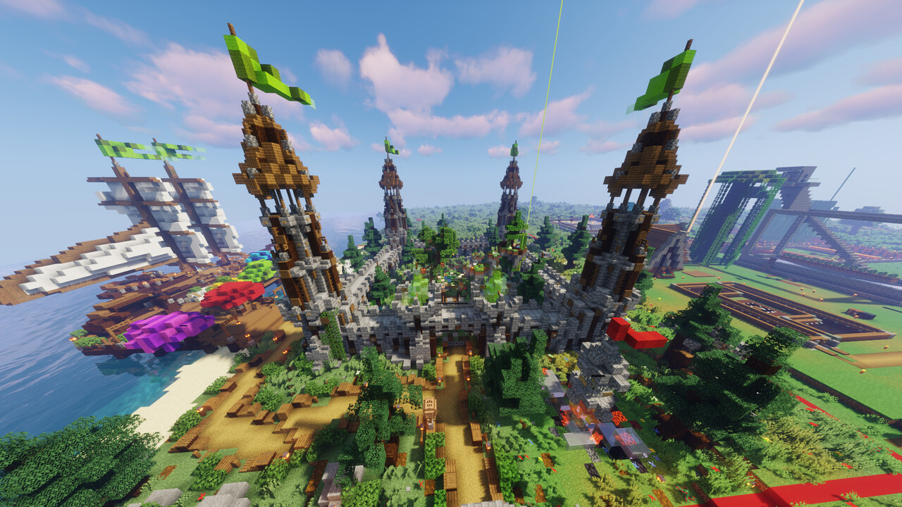 FreeBuild Spawn Minecraft Map
