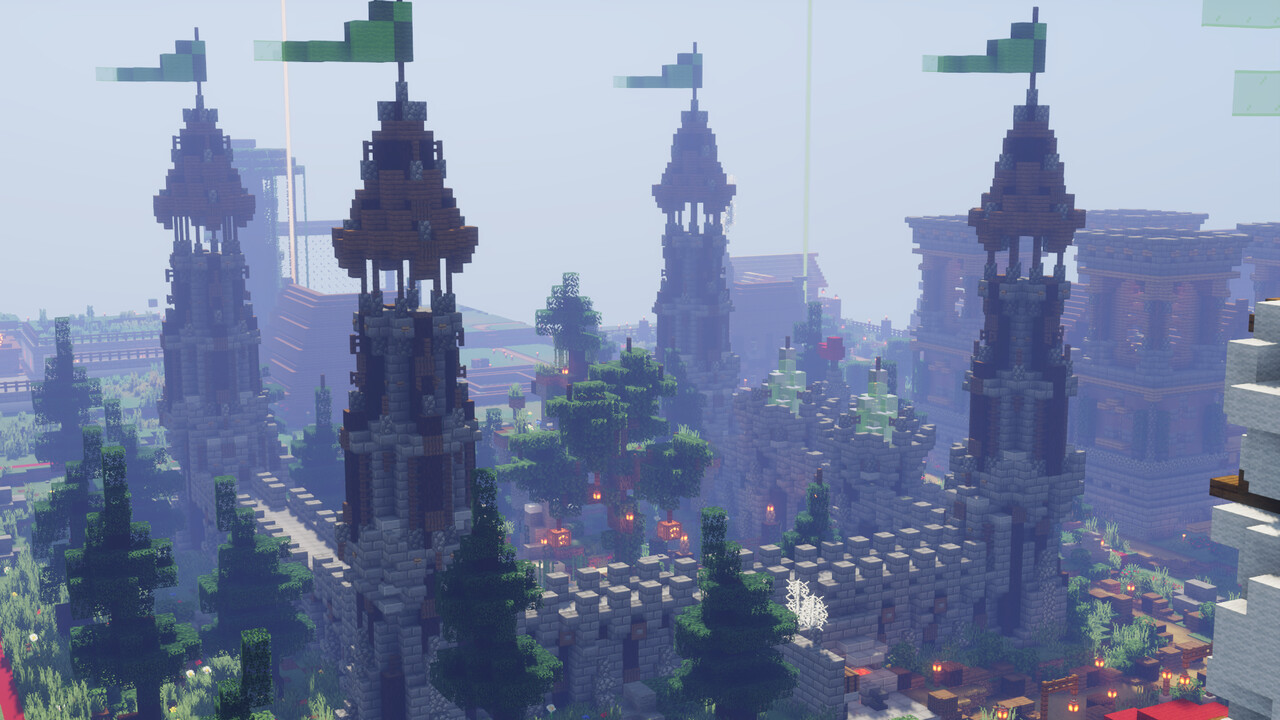 FreeBuild Spawn Minecraft Map