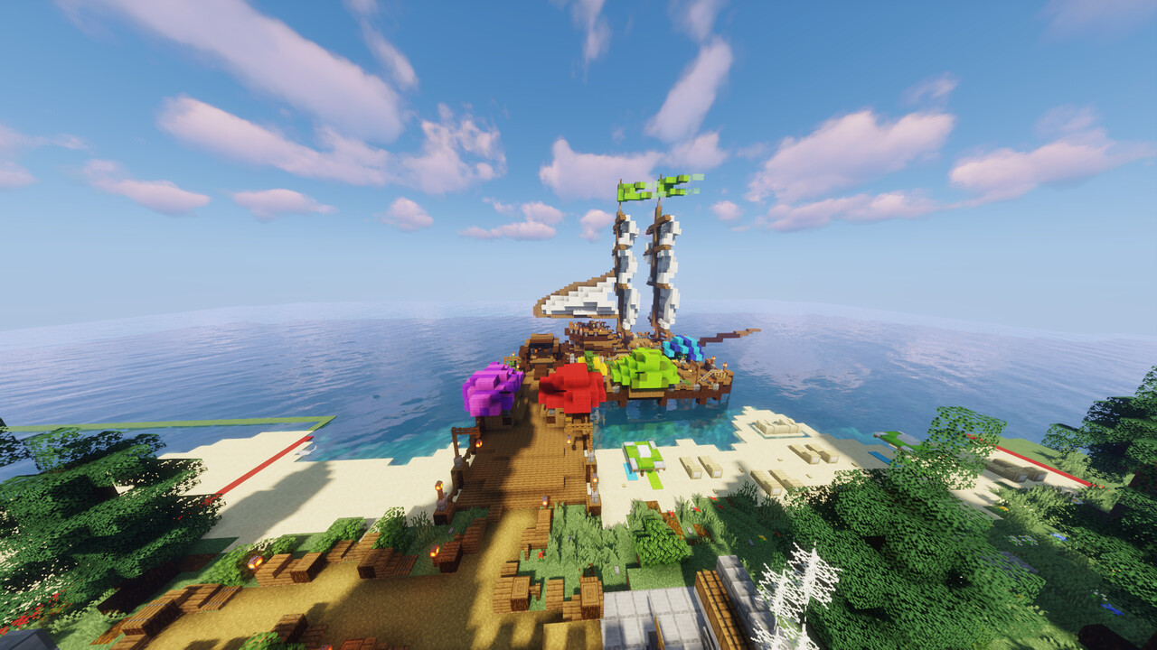 FreeBuild Spawn Minecraft Map