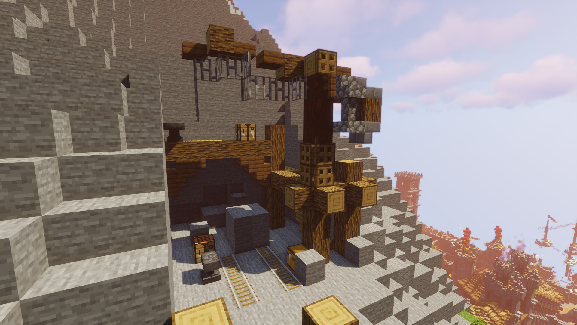 quarry - carrière de pierres - Steinbruch Minecraft Map