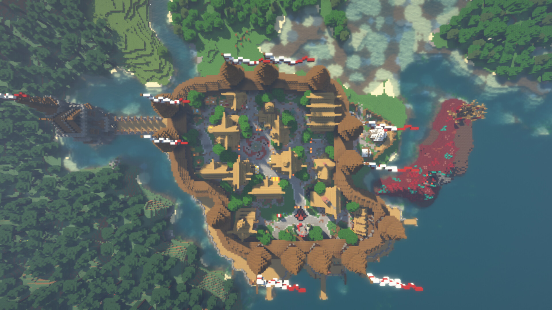 Medieval Server Spawn Minecraft Map