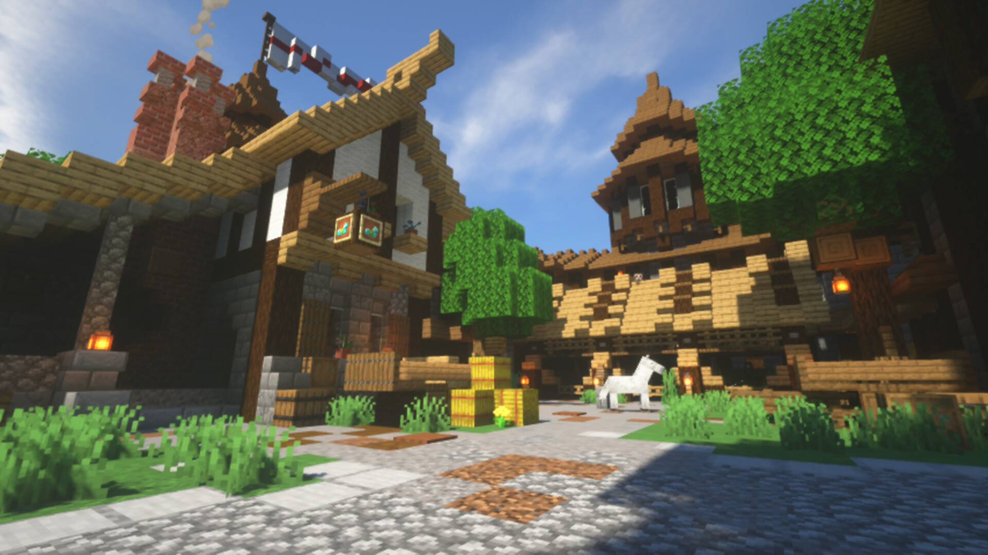 Medieval Server Spawn Minecraft Map