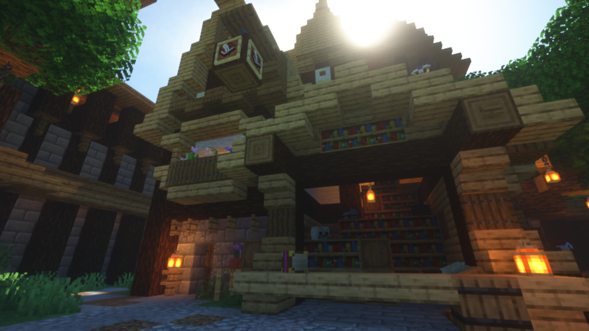 Medieval Server Spawn Minecraft Map