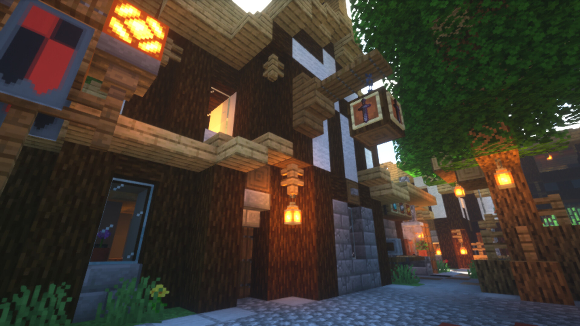 Medieval Server Spawn Minecraft Map