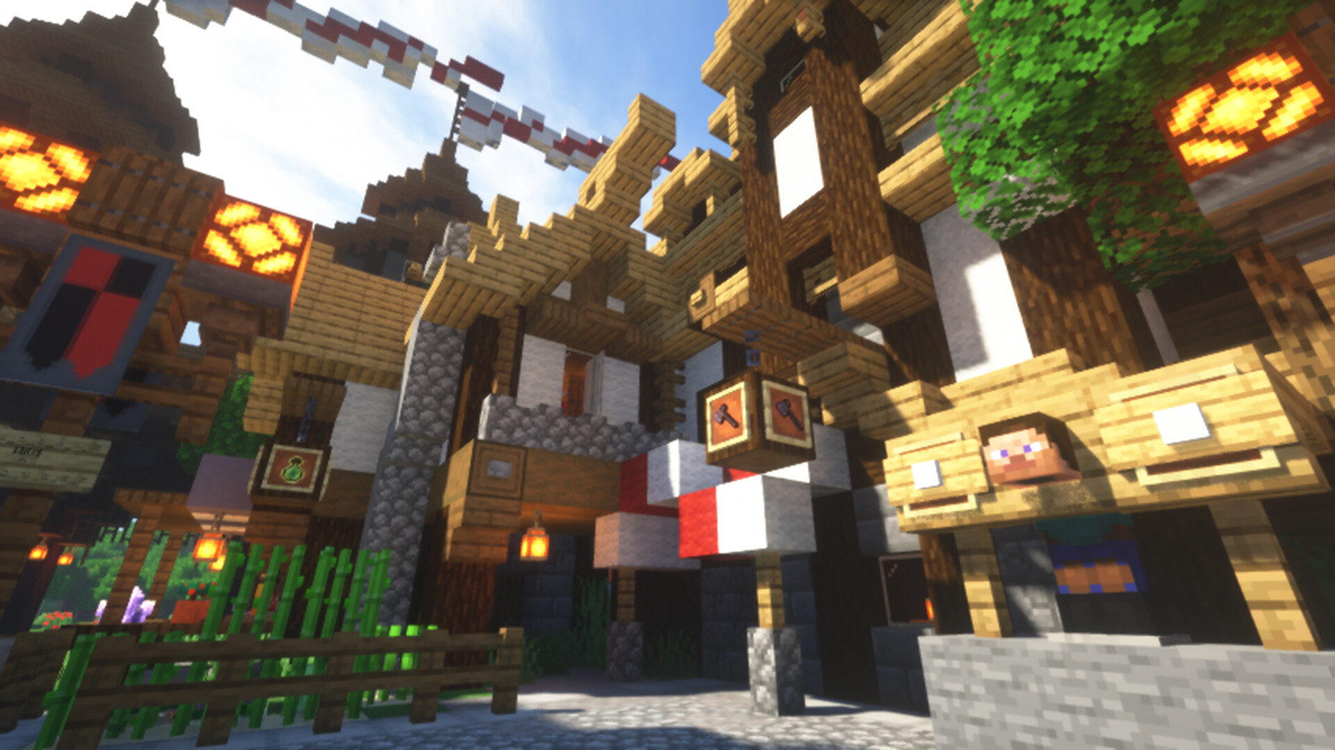 Medieval Server Spawn Minecraft Map