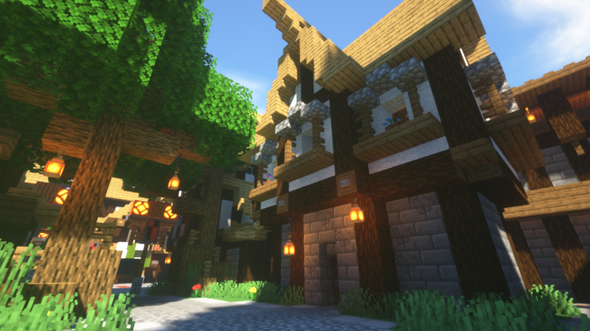 Medieval Server Spawn Minecraft Map