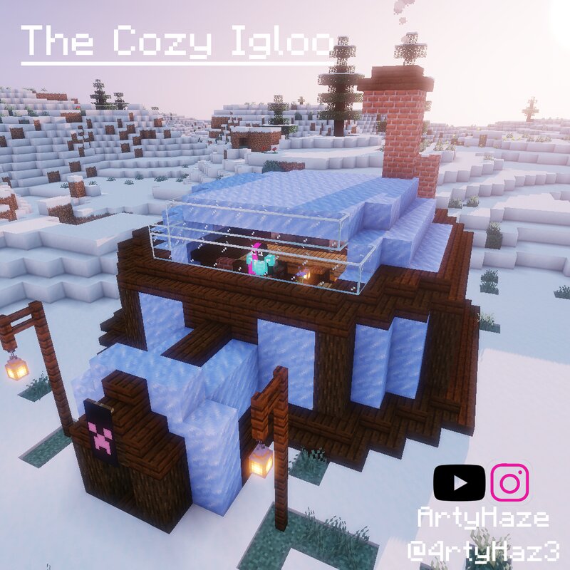 The Cozy Igloo Minecraft Map