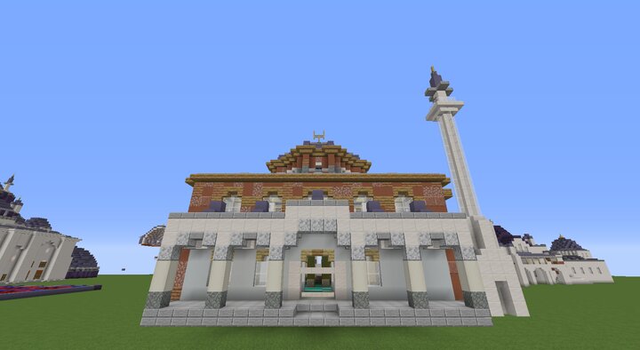 Kilic Aya Sofya Mosque (St Sergius and Bacchus) Minecraft Map