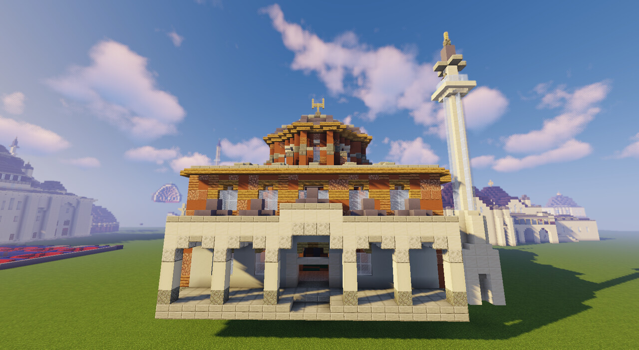 Kilic Aya Sofya Mosque (St Sergius and Bacchus) Minecraft Map