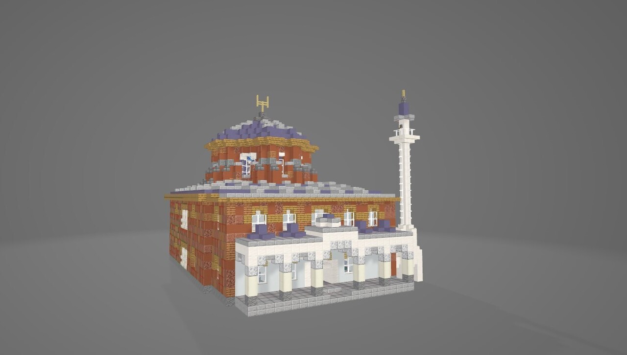 Kilic Aya Sofya Mosque (St Sergius and Bacchus) Minecraft Map