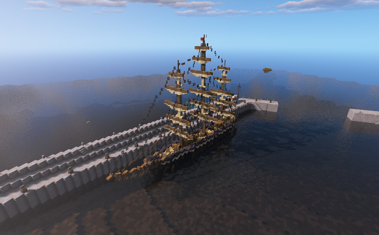 HMS Fortinatta - A 19th Century Clipper Ship Minecraft Map