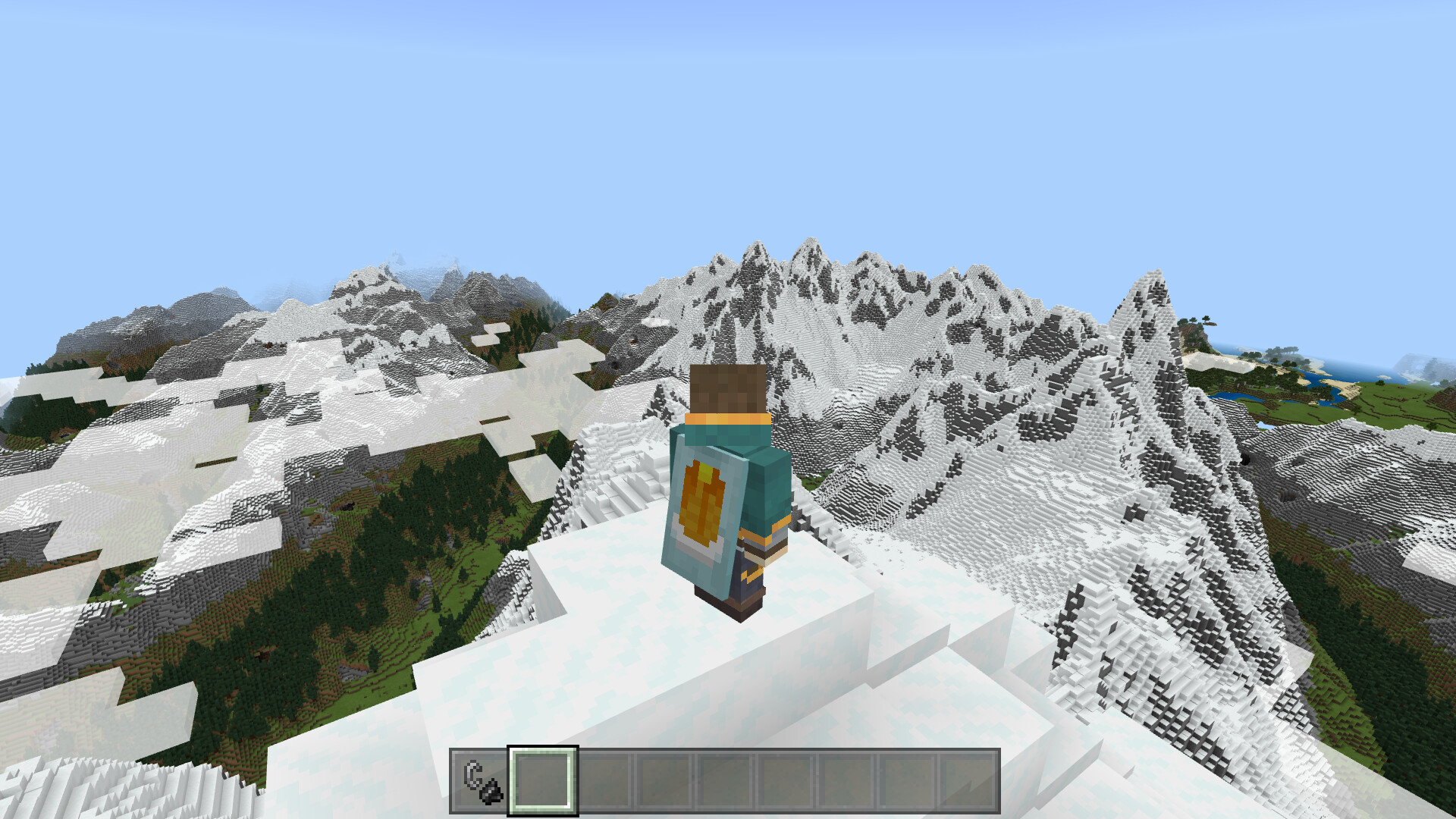 Alps Mt Blanc (Java+Bedrock) Minecraft Map