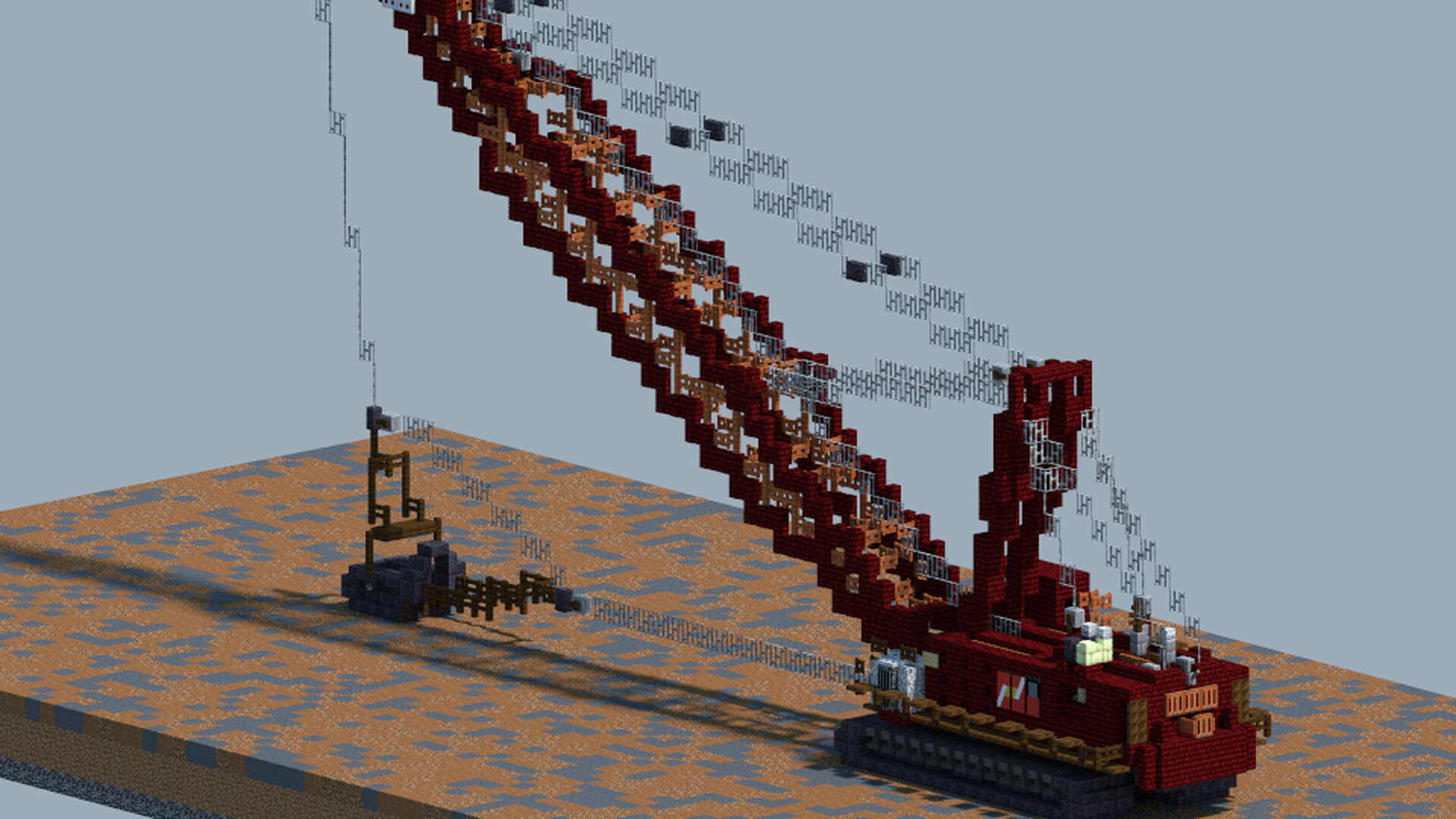 Manitowoc 4600, Dragline [With Download] Minecraft Map