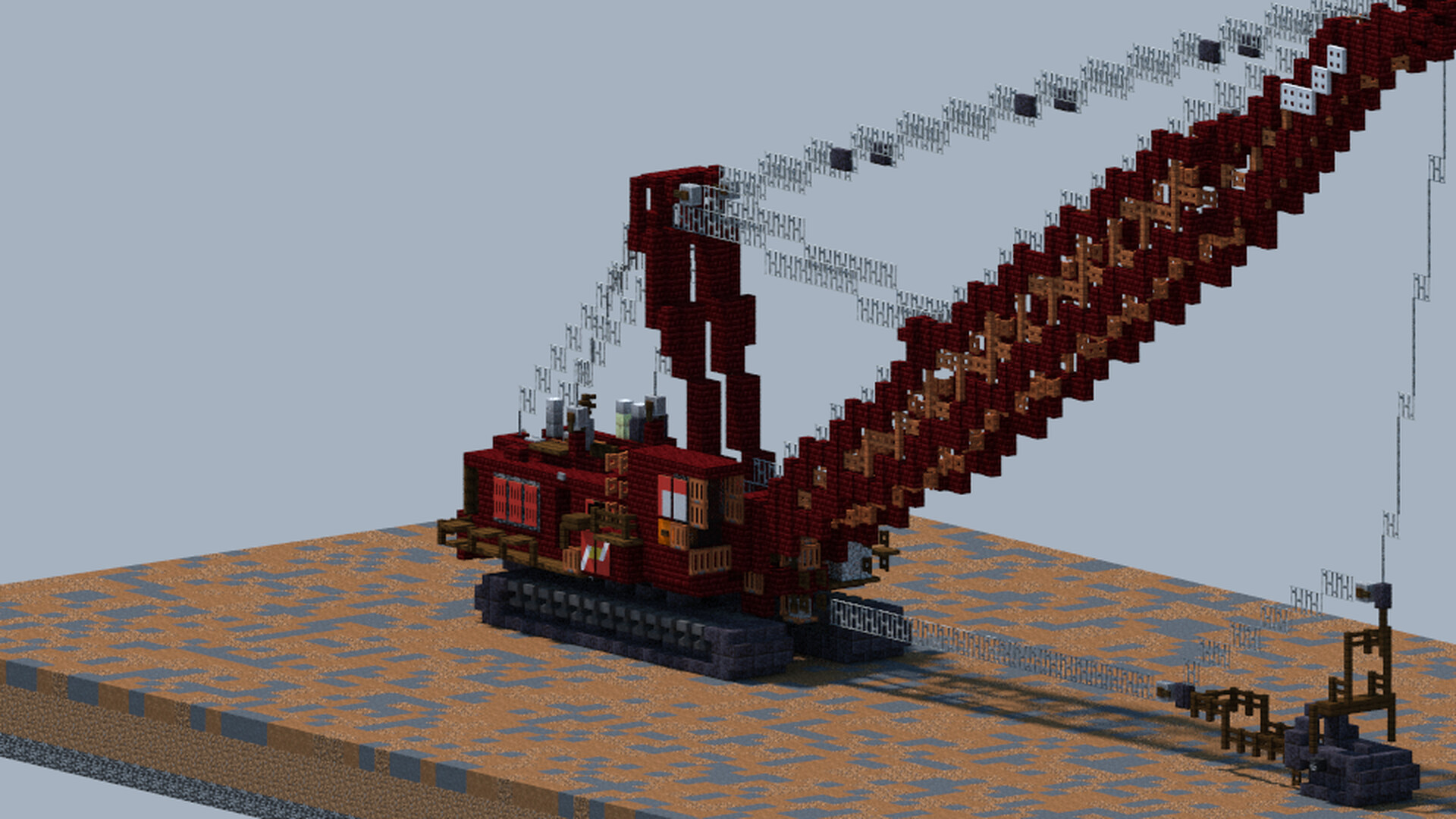 Manitowoc 4600, Dragline [With Download] Minecraft Map