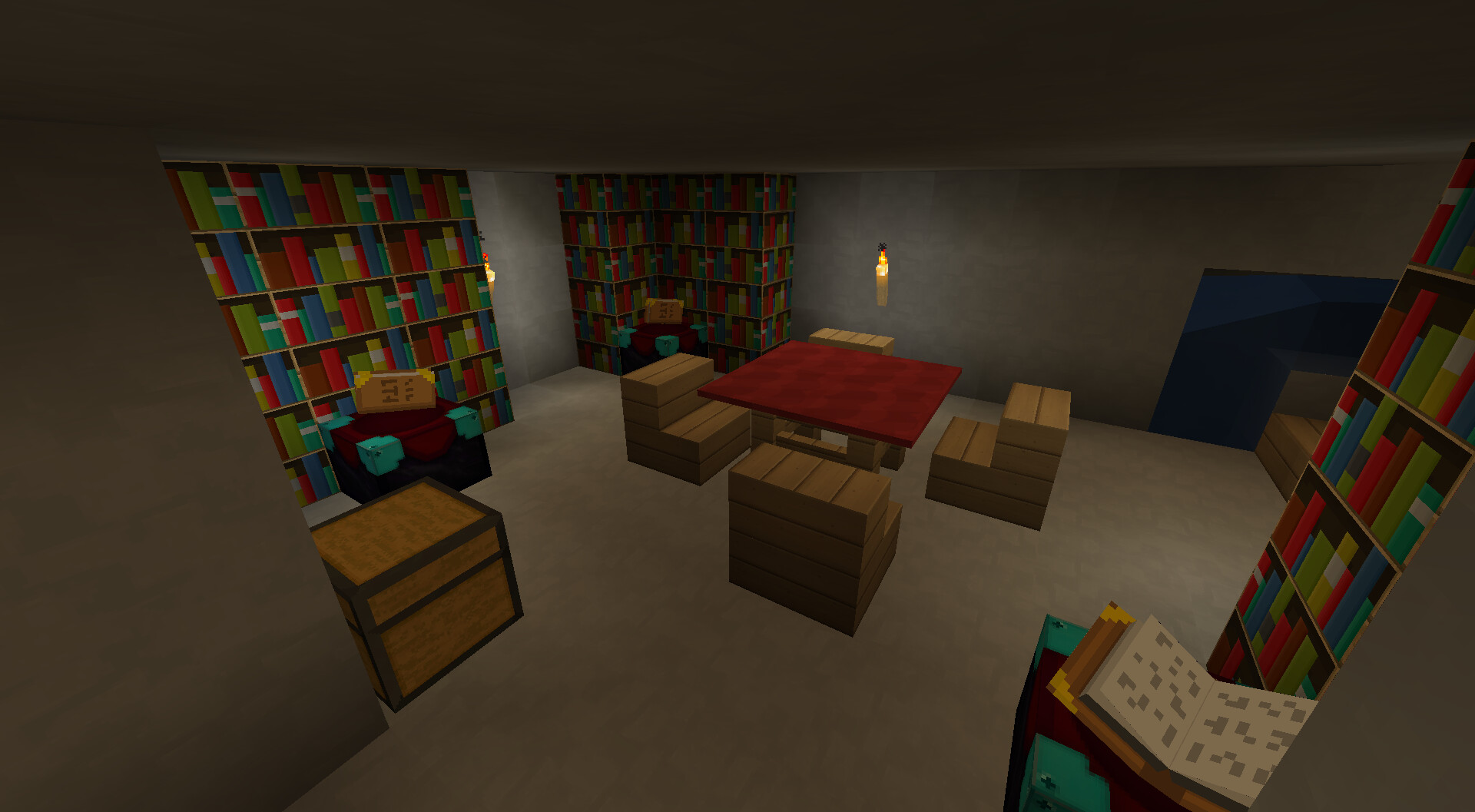 Mine house Minecraft Map