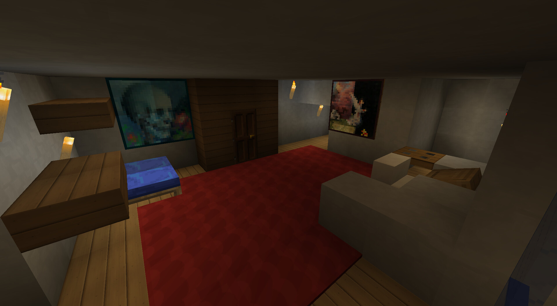 Mine house Minecraft Map