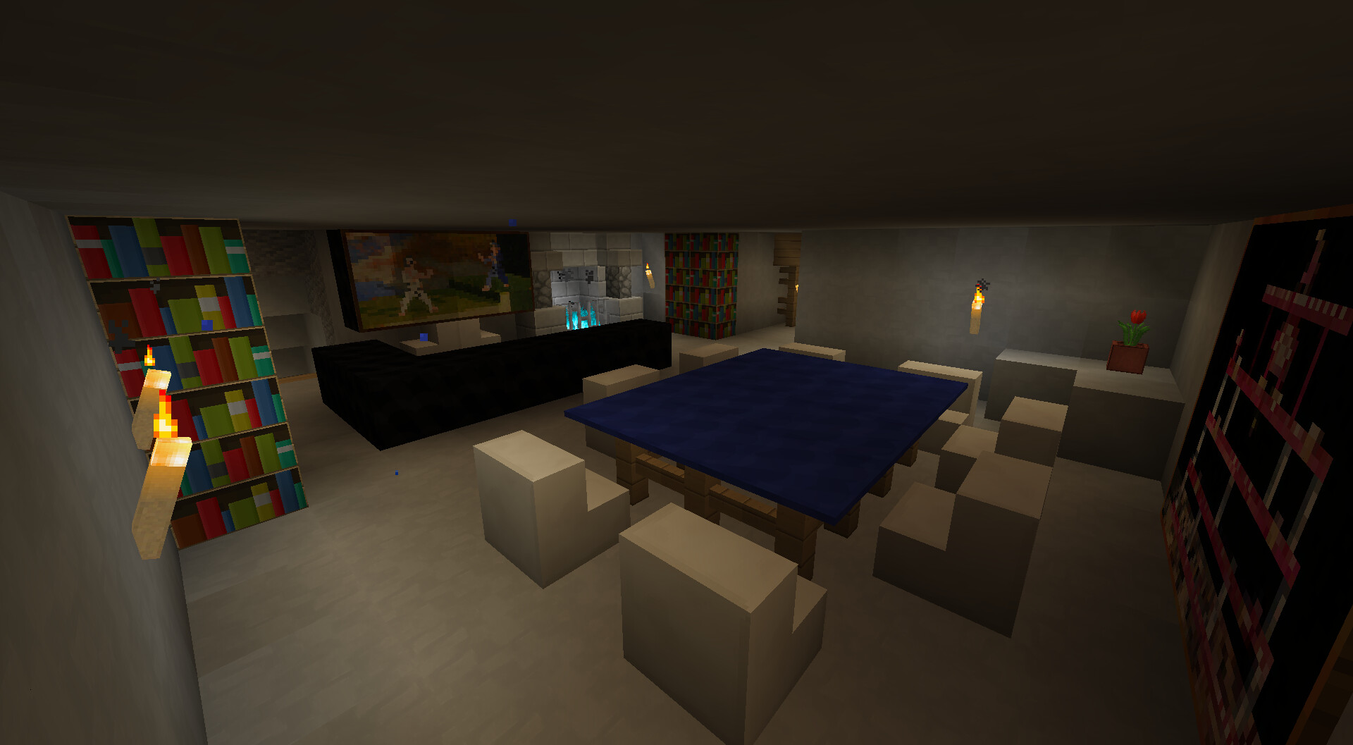 Mine house Minecraft Map