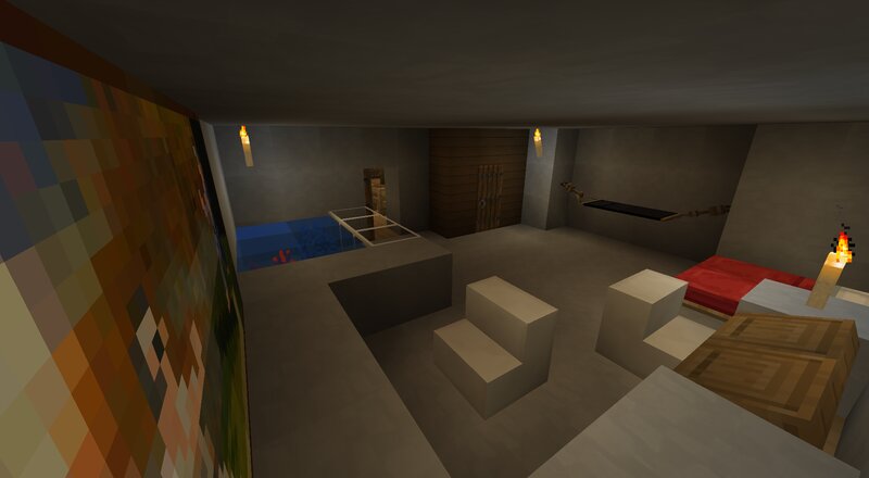 Mine house Minecraft Map